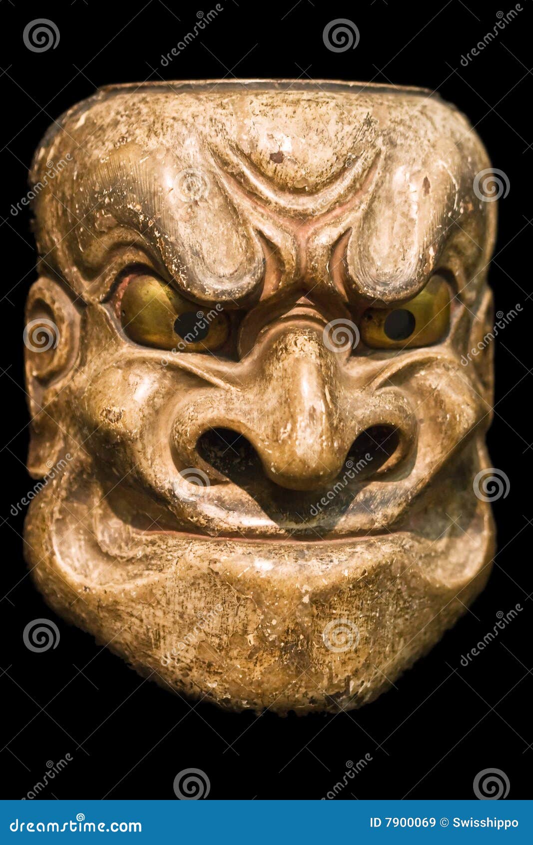 Demon mask stock image. Image of emotion, aging, carnival - 7900069
