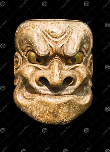 Demon mask stock photo. Image of antique, scary, character - 7916278