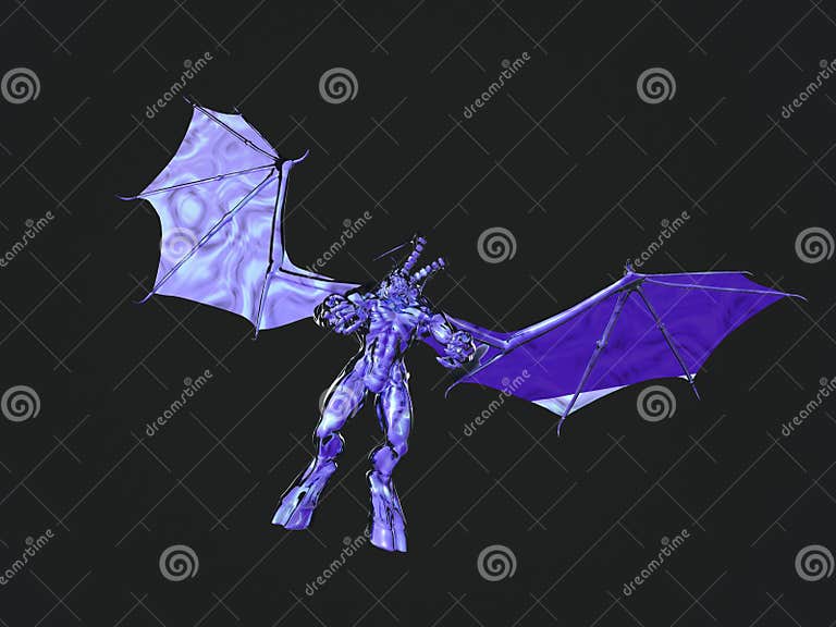 Demon Monster stock illustration. Illustration of creep - 7694845