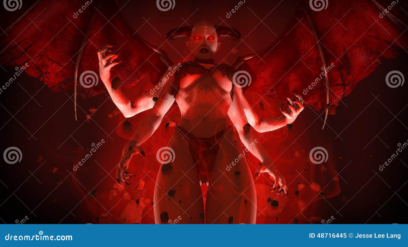 Demon Queen Stock Photo | CartoonDealer.com #48716400