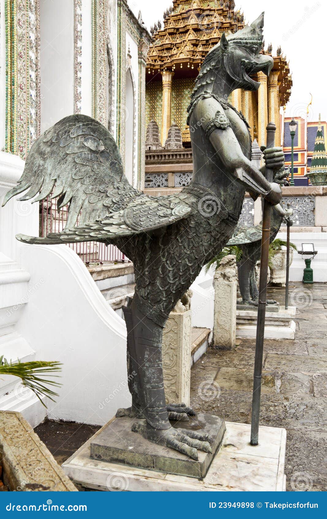 Demon statue stock photo. Image of religious, ancient - 23949898