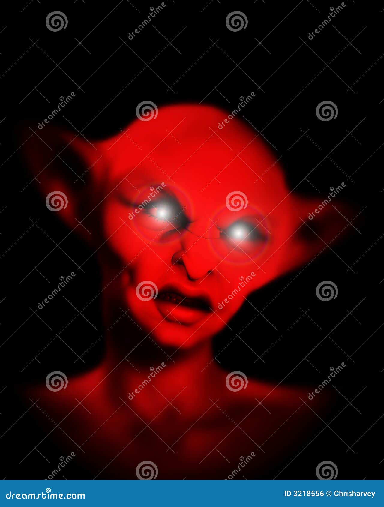 Demone 4 illustrazione di stock. Illustrazione di terrorizzare - 3218556