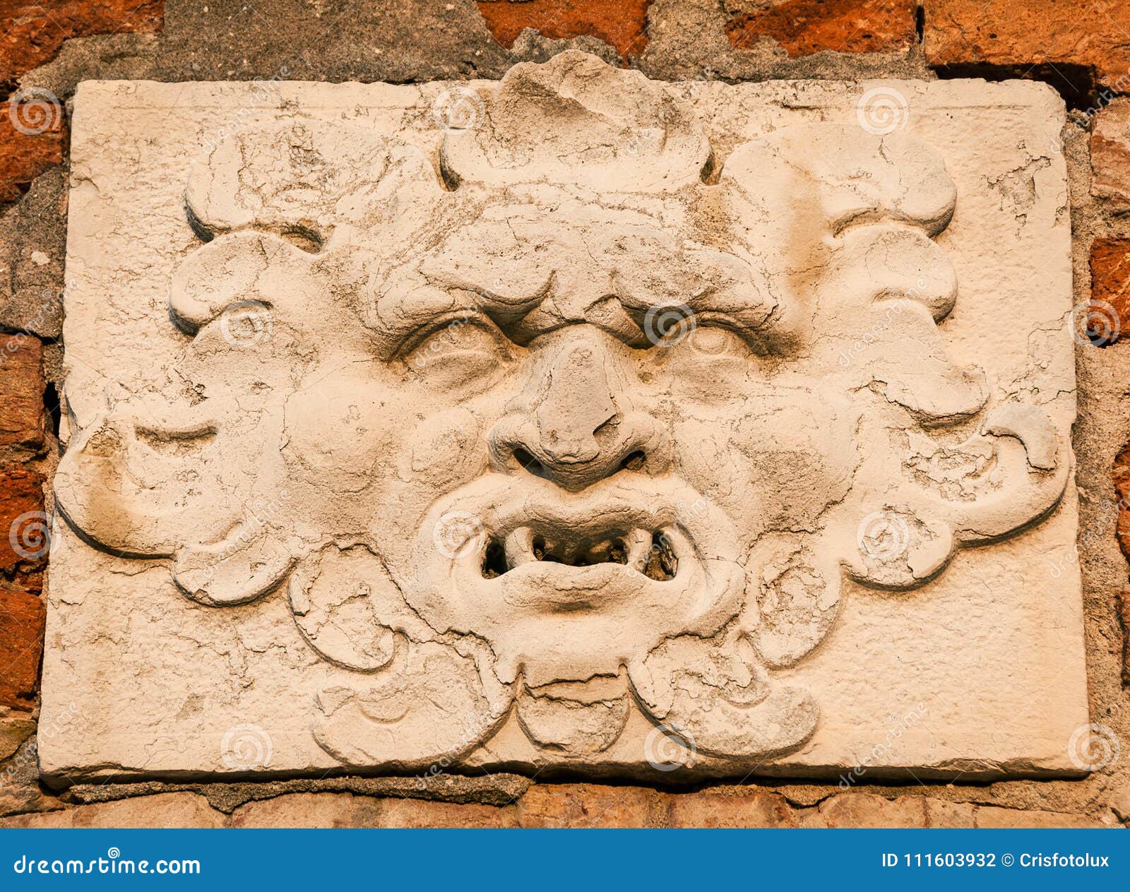 Demone a Venezia fotografia stock. Immagine di religione - 111603932