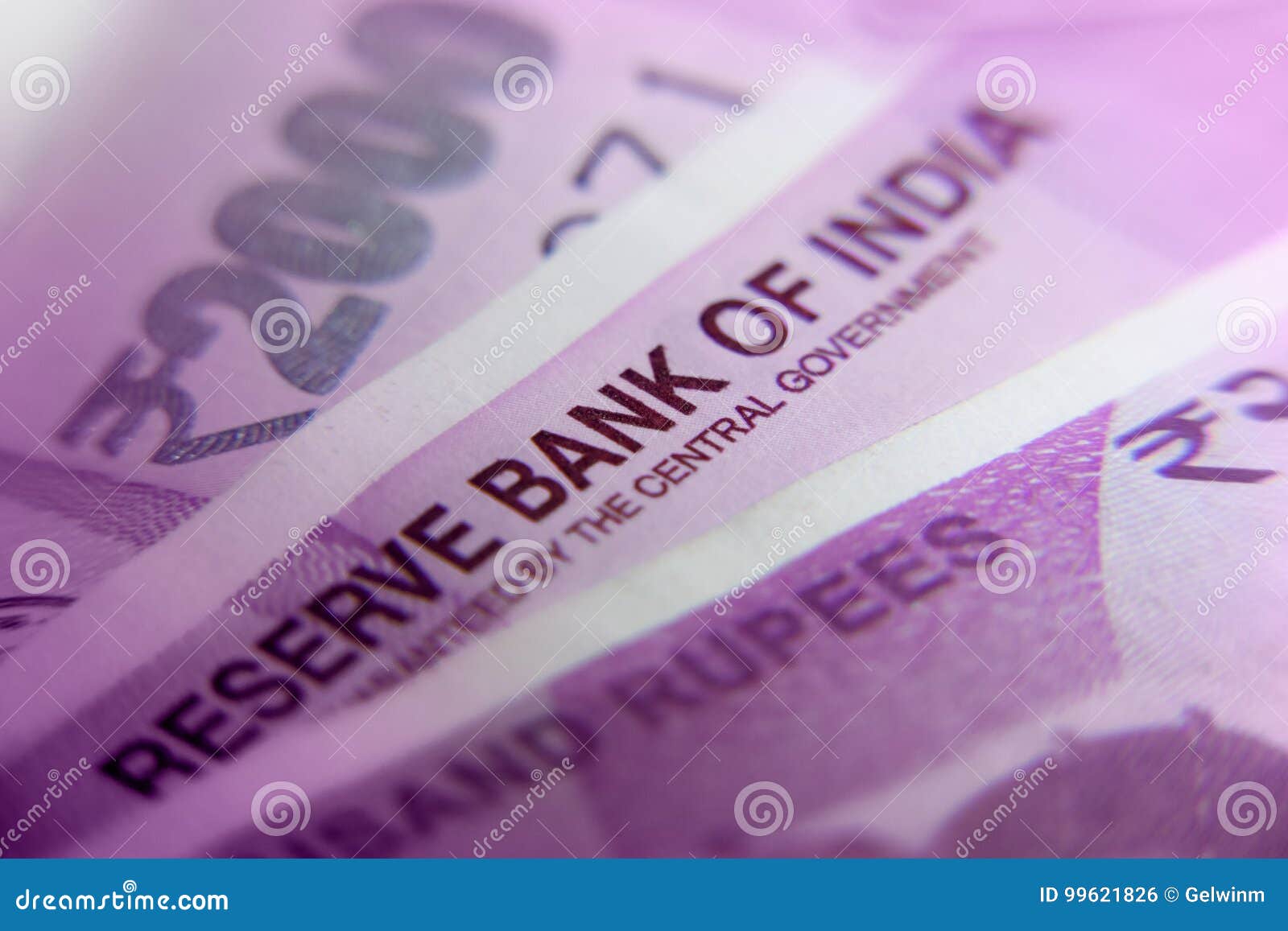 New Indian 2000 Rupee Currency Notes Stock Photo - Image of finance ...