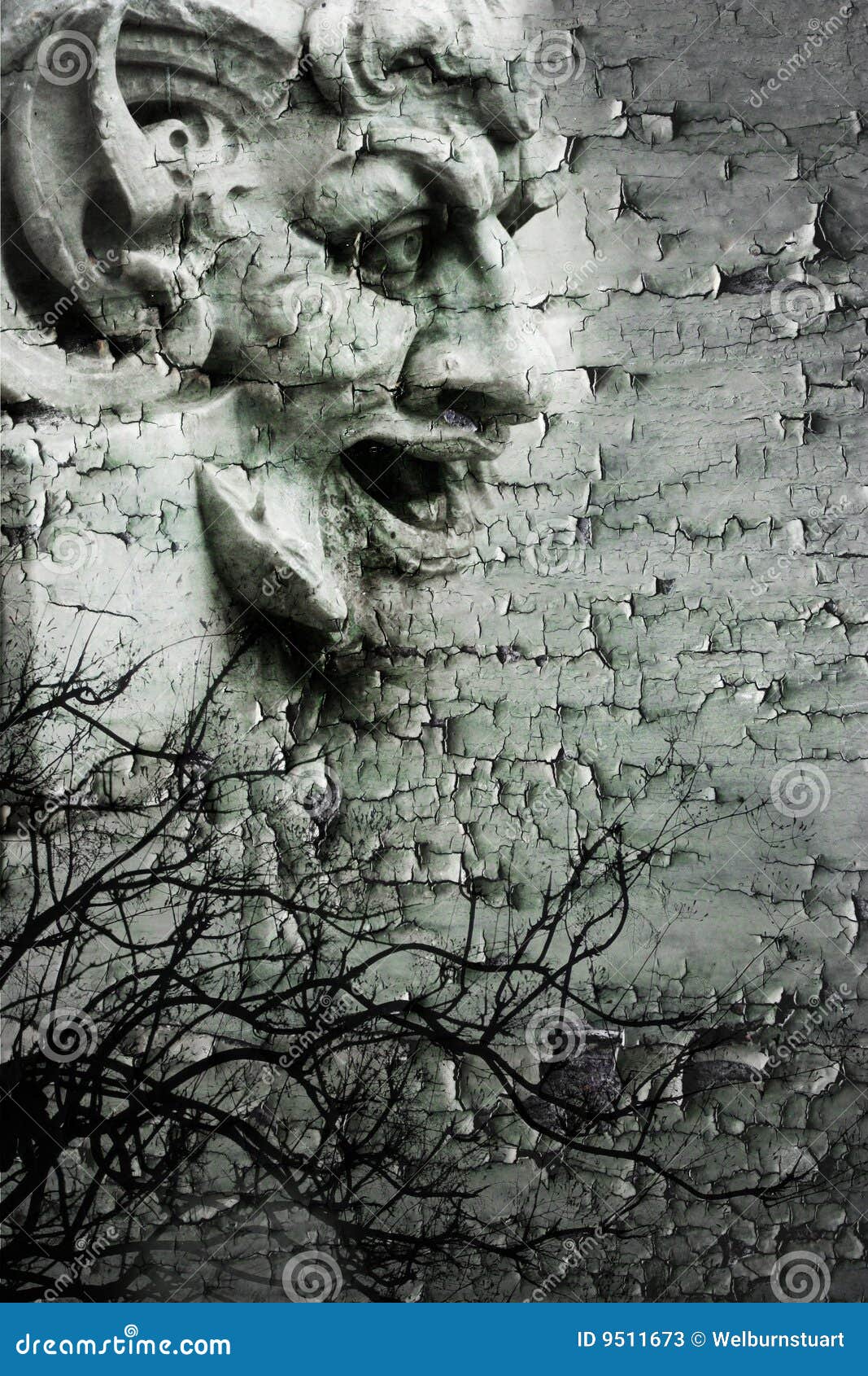 DEMONIC BACKGROUND stock image. Image of spirit, malicious - 9511673