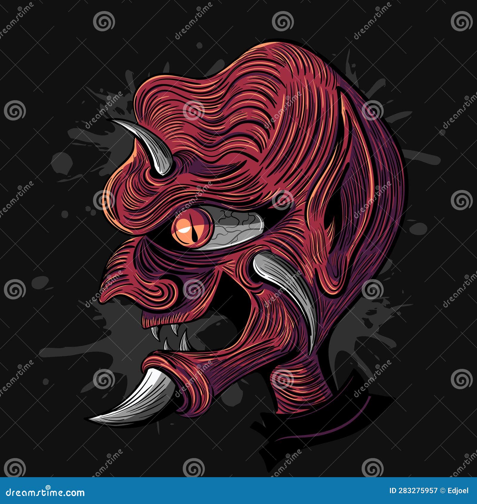 The Demonic Character Represents the Dark and Hidden Side of Humanity ...