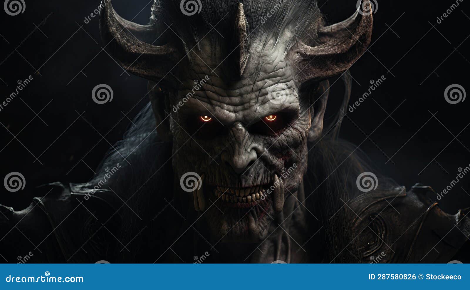 Scary Realistic 4k Azazel with Vray Tracing and Cinematic Lighting ...