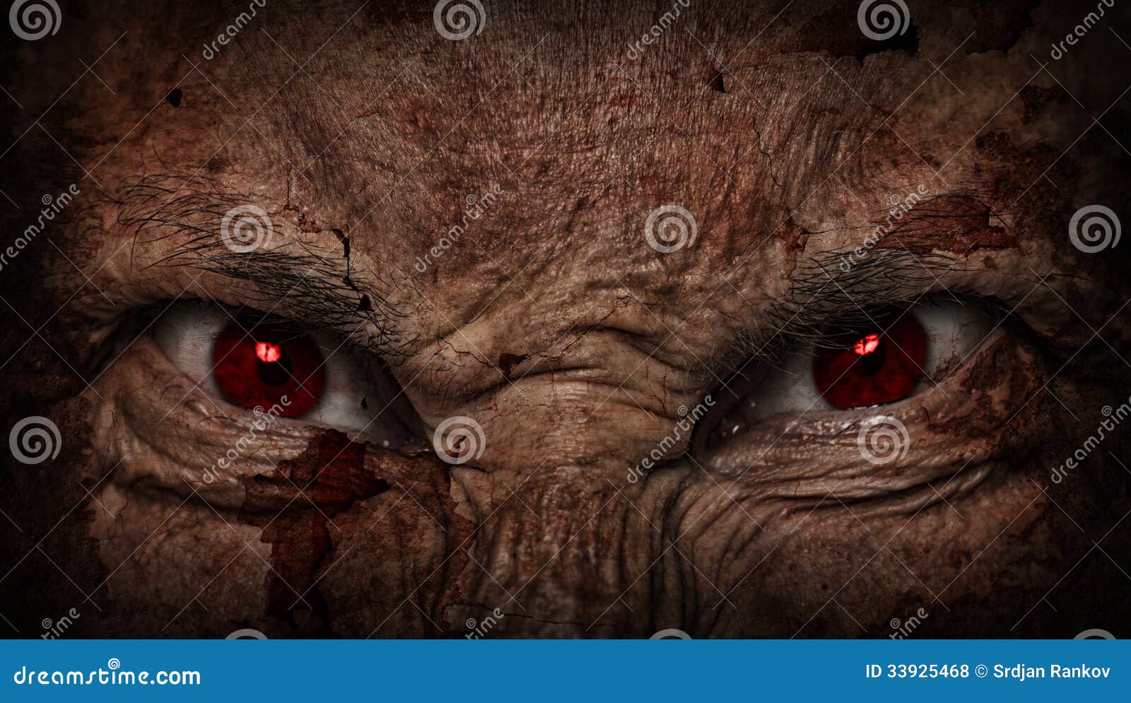 Demonic ugly face stock photo. Image of face, obsolete - 33925468