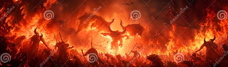 With Demons and Other Hellish Creatures Dancing in the Infernal Fire ...