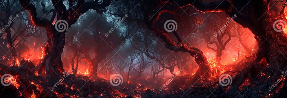 With Demons and Other Hellish Creatures Dancing in the Infernal Fire ...