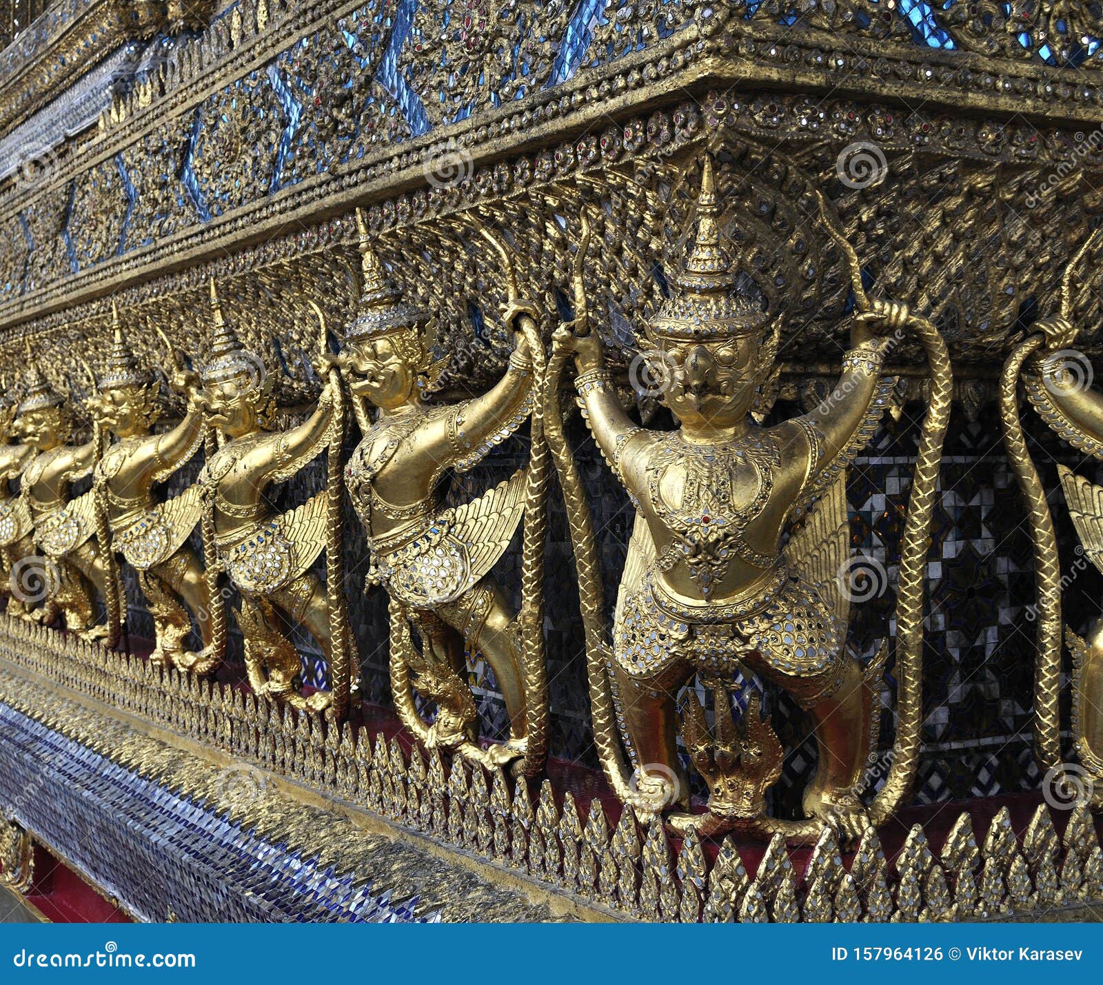 Demons-Rakshasa in the Design of the Throne of the Emerald Buddha ...
