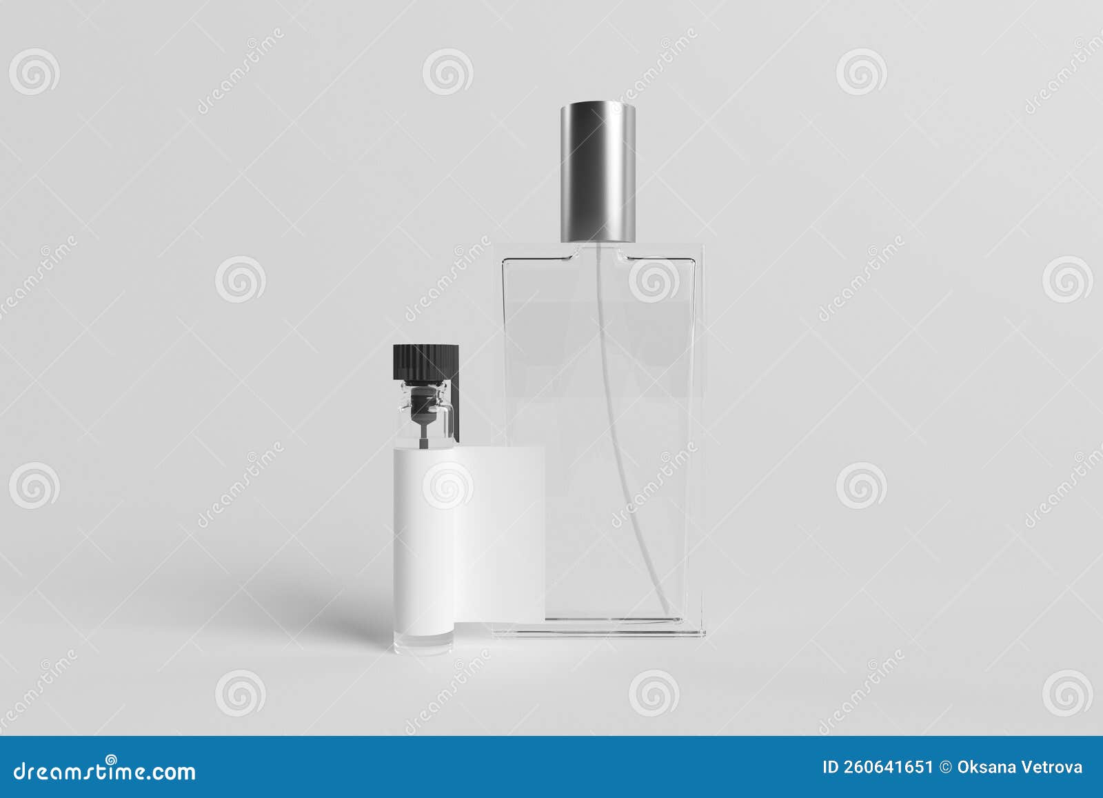 3d Render Demonstrating Set for the Design of Perfume Stock ...