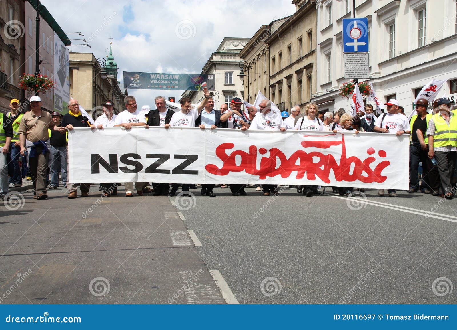 Demonstration editorial photography. Image of recession - 20116697