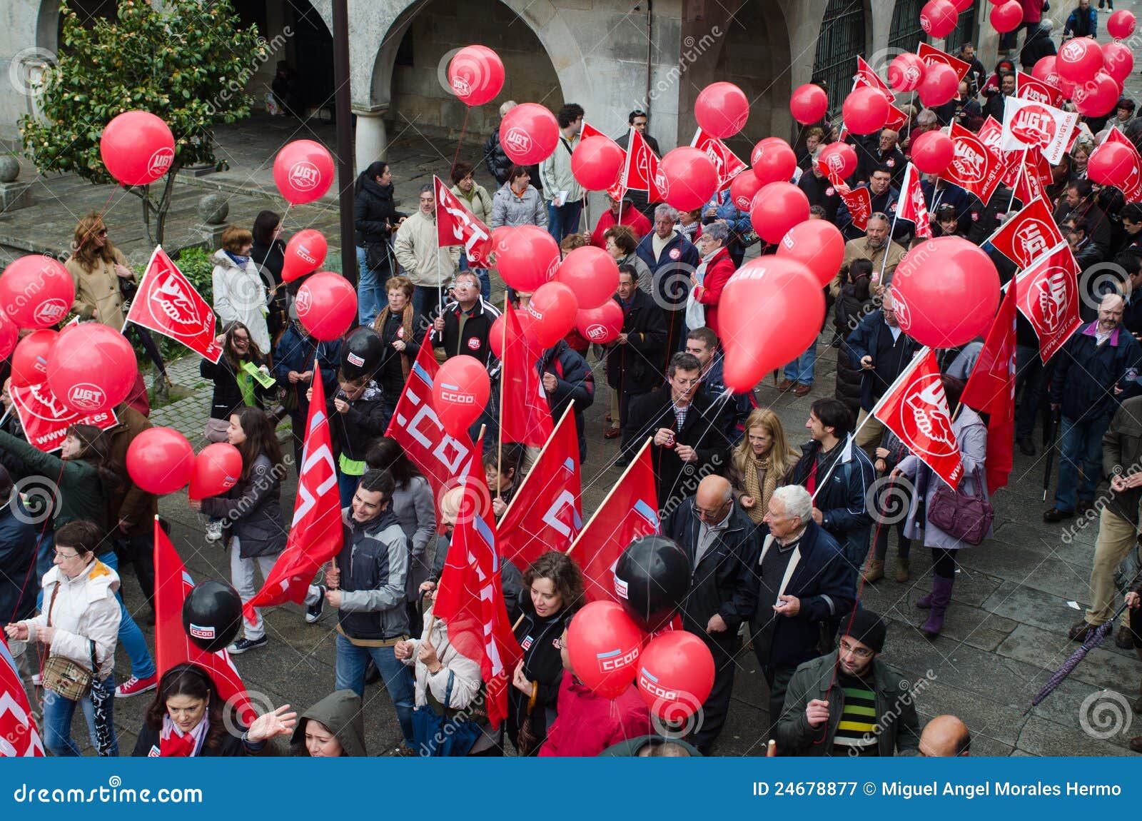 Demonstration editorial photography. Image of politics - 24678877
