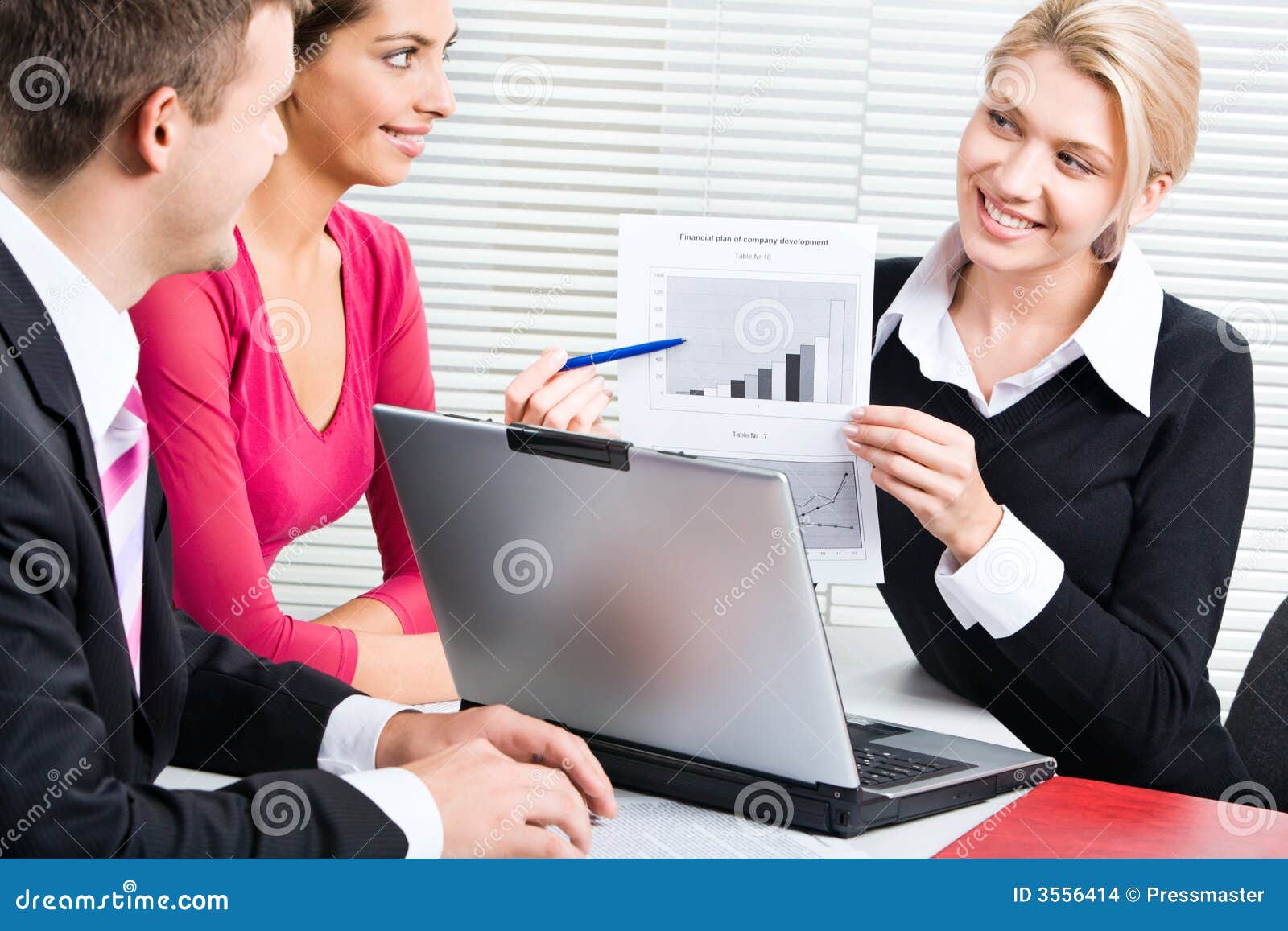 Demonstration stock photo. Image of male, businesswoman - 3556414