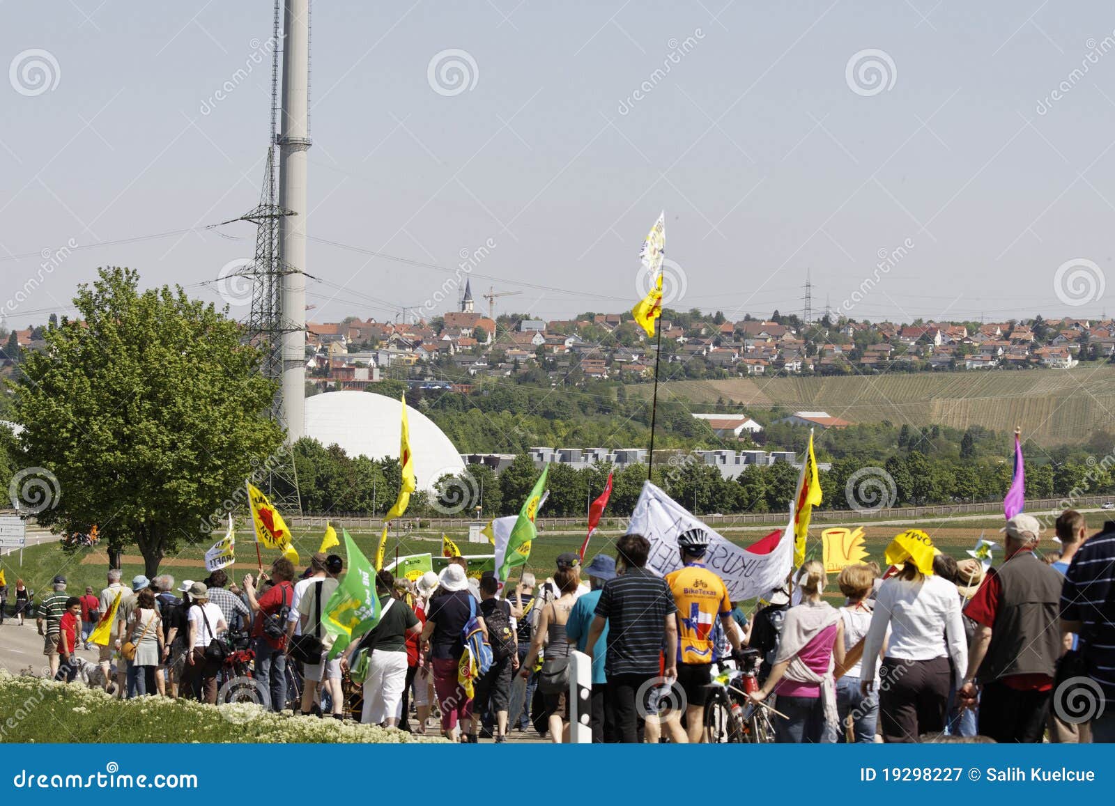 Demonstration Against the Nuclear Power Plant Editorial Photography ...