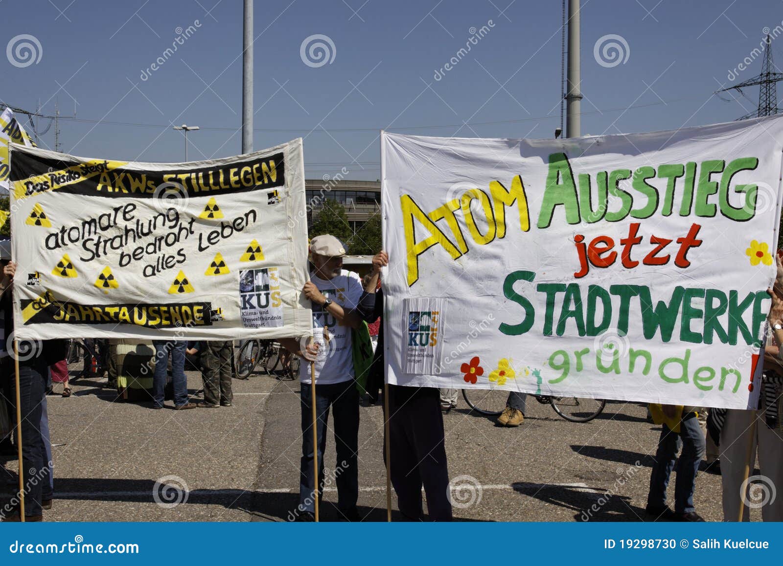 Demonstration Against the Nuclear Power Plant Editorial Image - Image ...