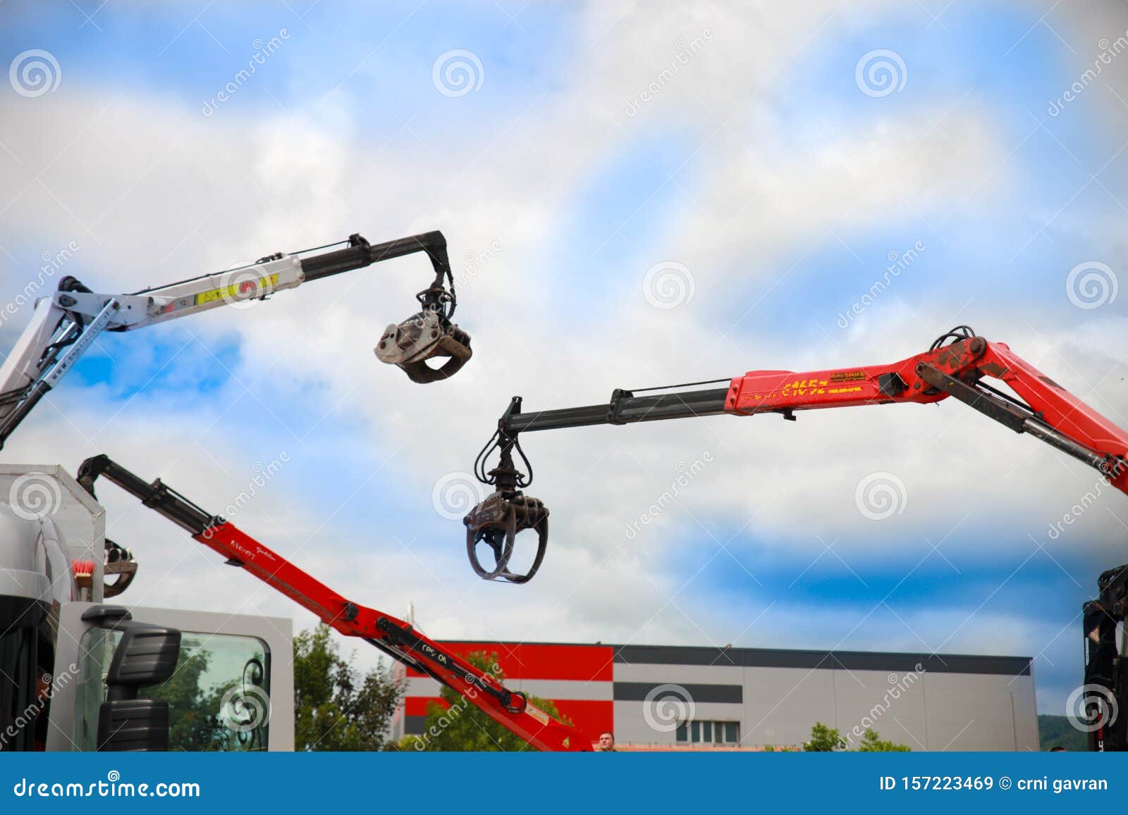 Demonstration of the Art of Handling on the Crane and .Concept.-Art and ...