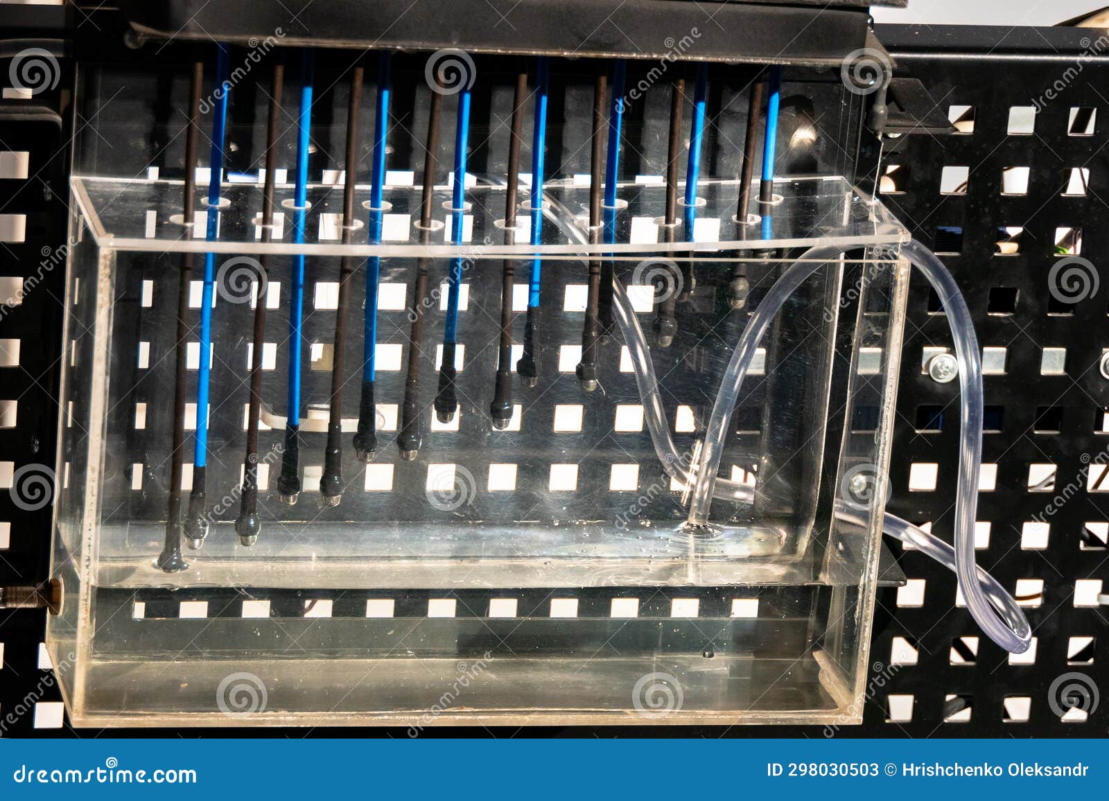 Demonstration Capacity of Liquid Level Sensors Stock Image - Image of ...