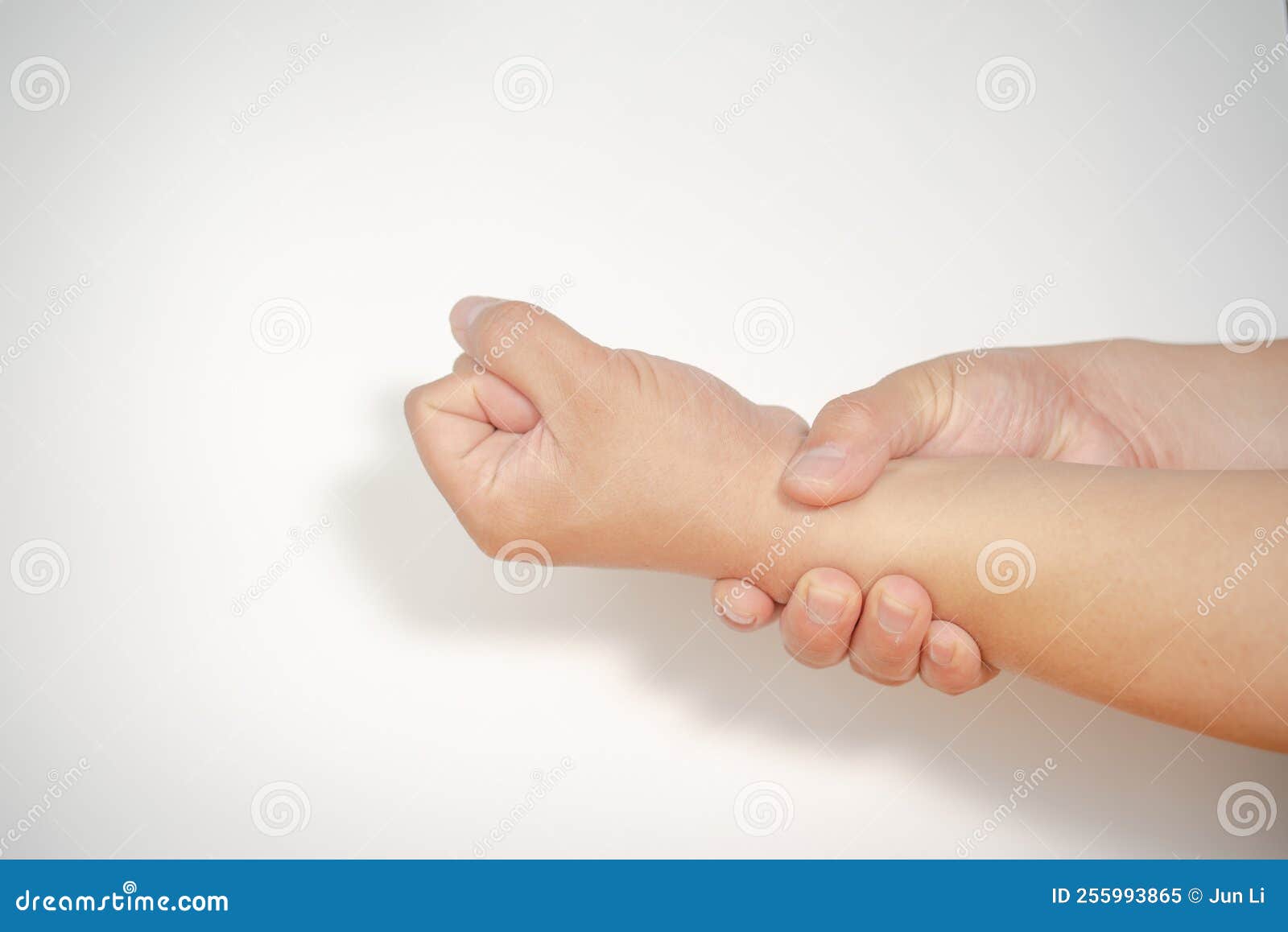Demonstration of Correct Hand Washing Posture Stock Image - Image of ...