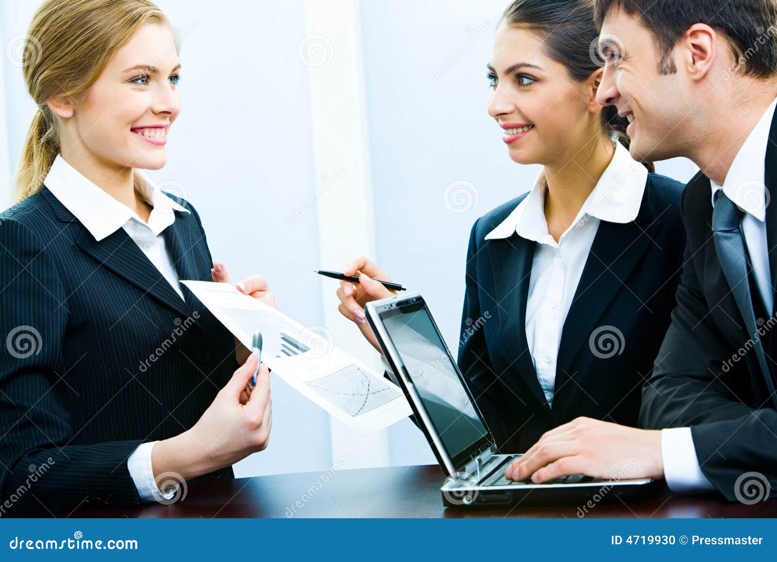 Demonstration of project stock photo. Image of achievement - 4719930