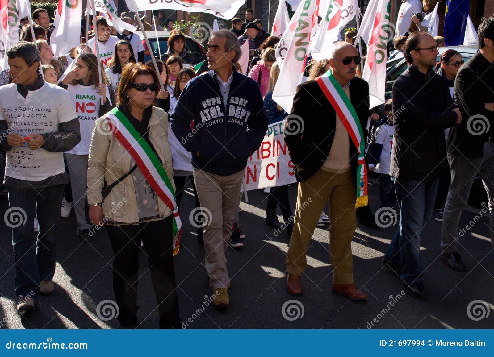 Demonstration Riano 22-OTT-2011 - ROME ITALY Editorial Stock Image ...