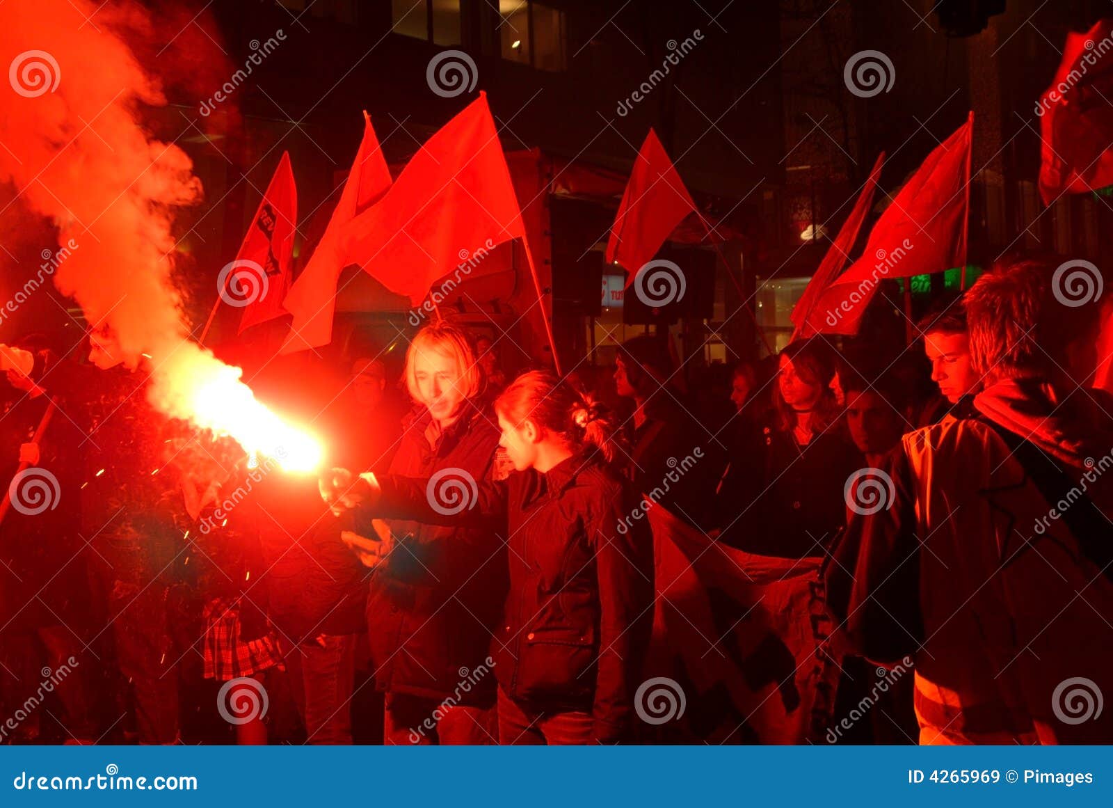 Demonstrator editorial stock image. Image of demonstrate - 4265969