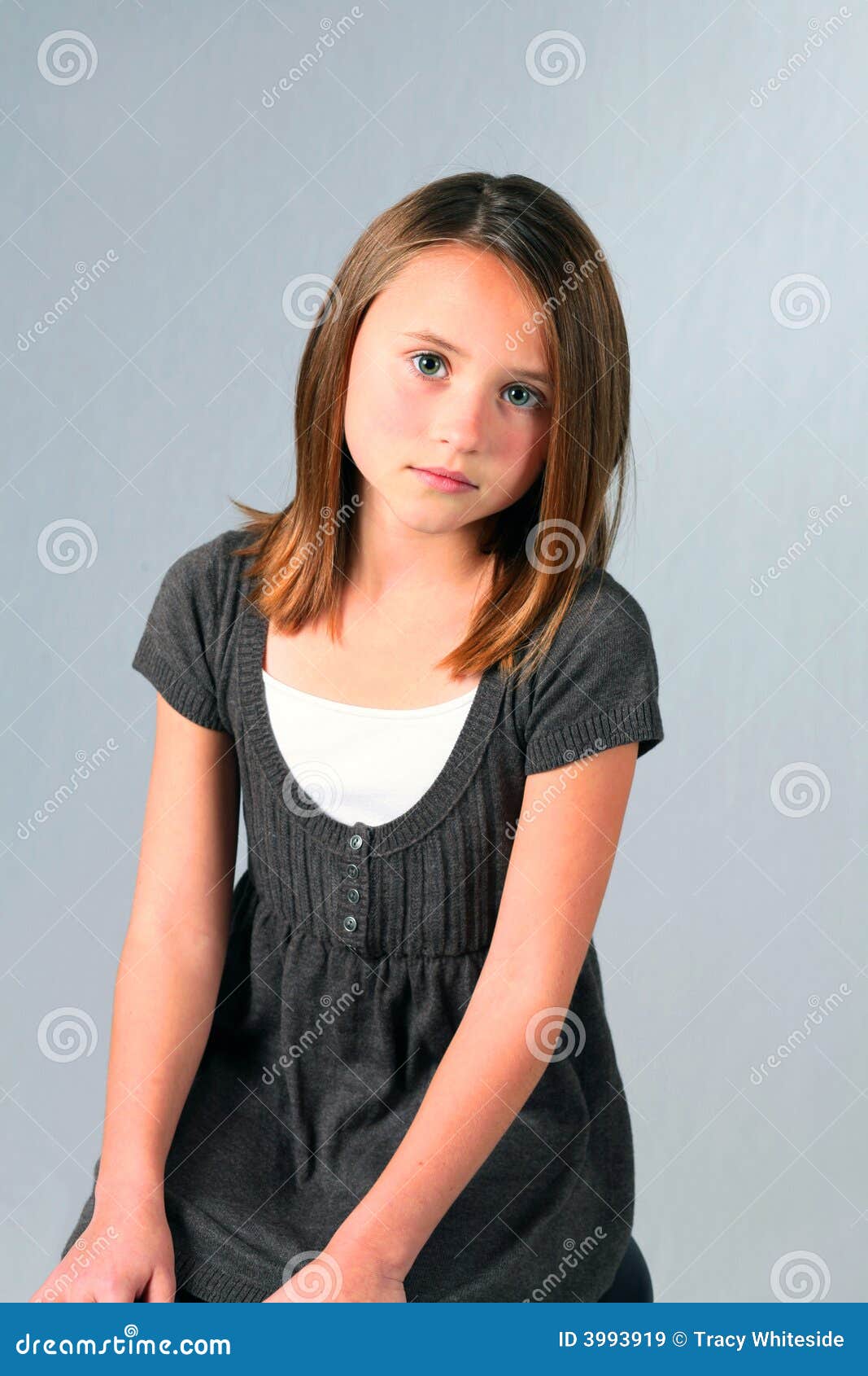 Demure stock image. Image of perfect, female, blond, blonde - 3993919