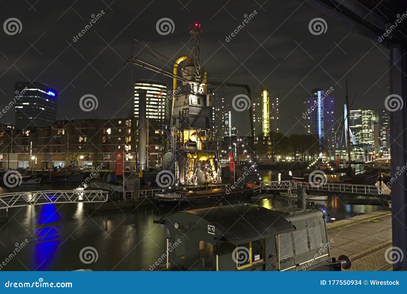 Den Haag harbour stock photo. Image of excursion, exposure - 177550934