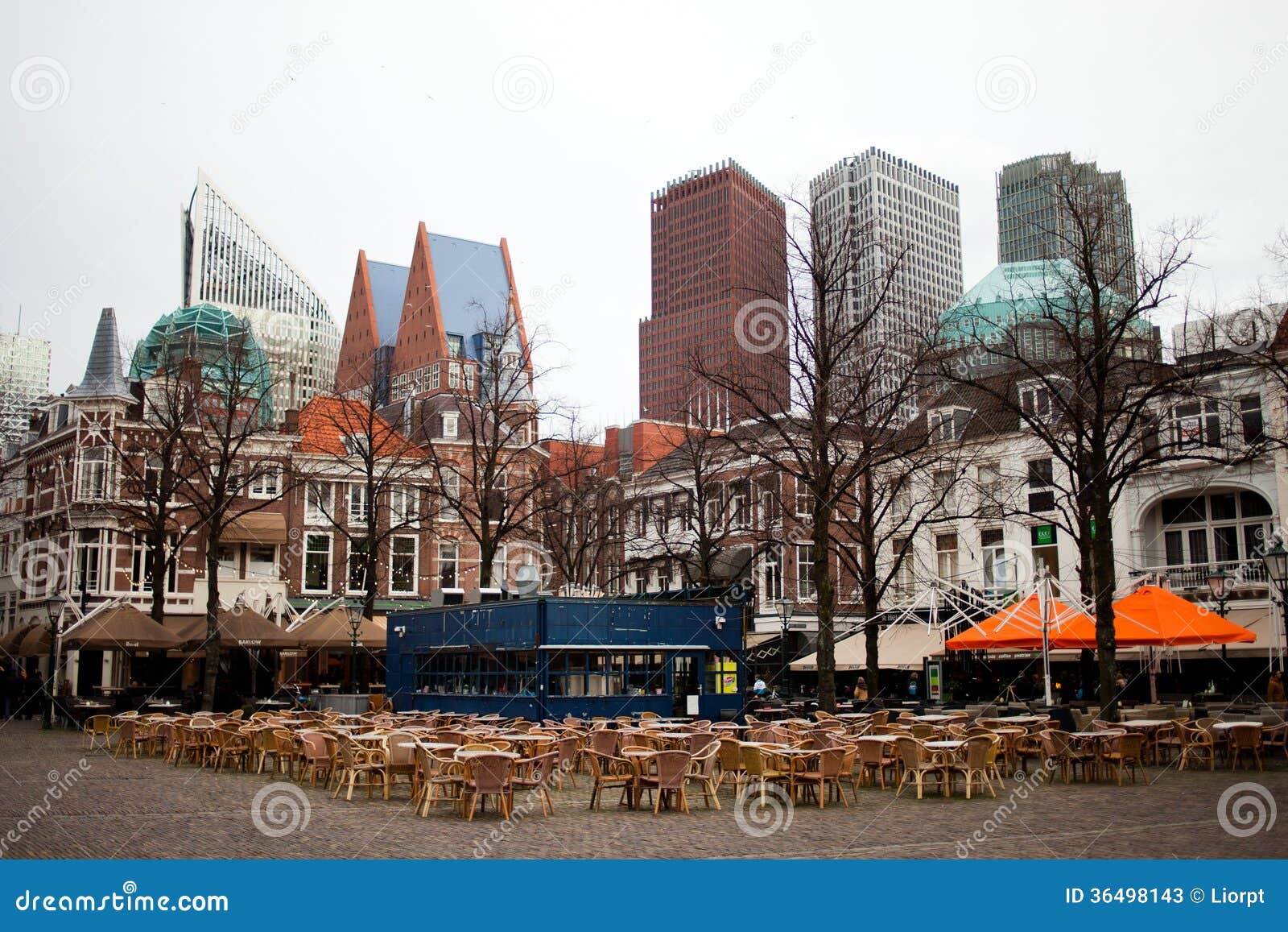 Den Haag-stadscentrum redactionele stock foto. Image of haag - 36498143