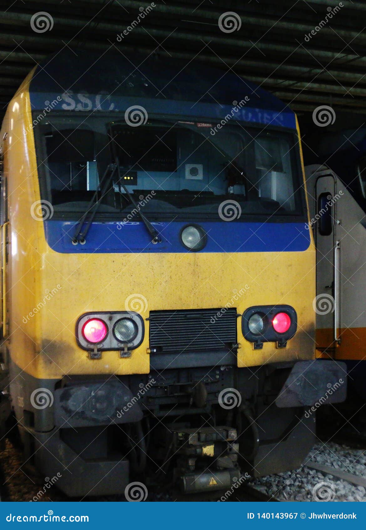 Den Hague, the Netherlands, February 15, 2019: the Front View of a ...