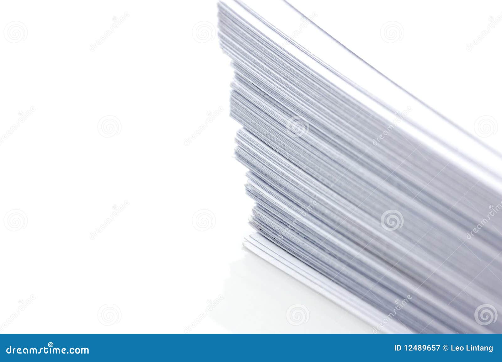 Den Paper Plainen Staplar White Fotografering för Bildbyråer - Bild av ...