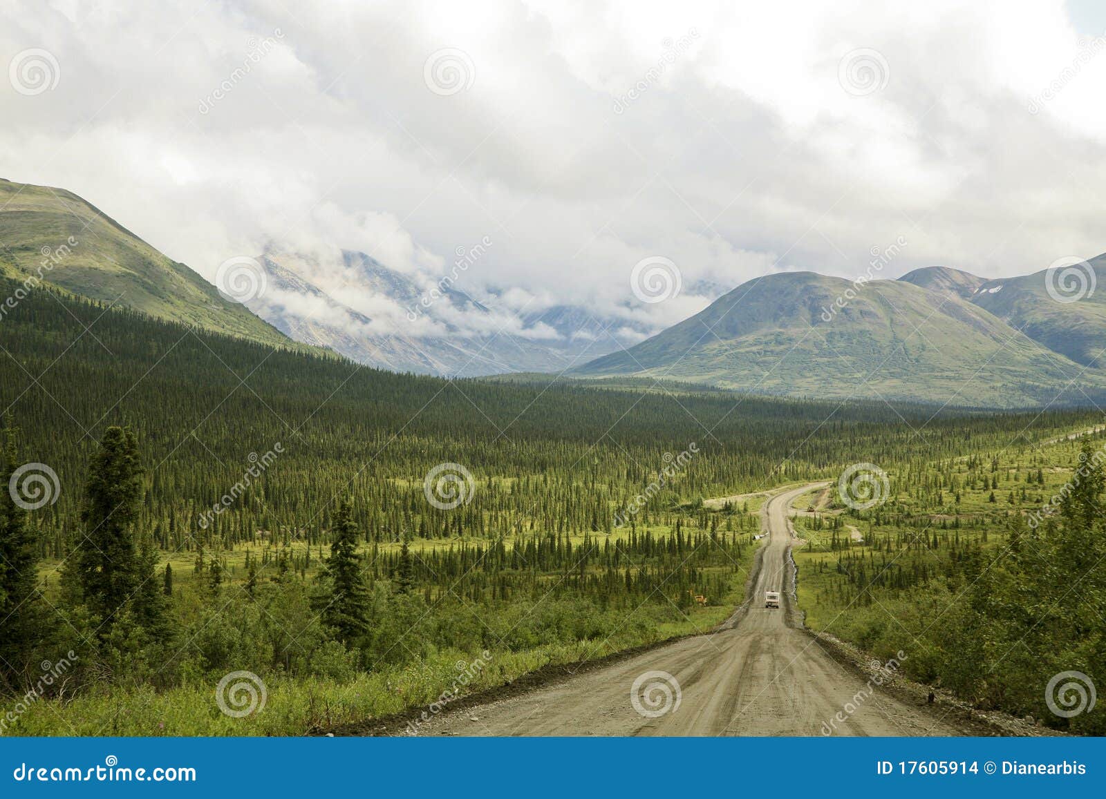 Denali Highway, Alaska USA stock photo. Image of scenic - 17605914