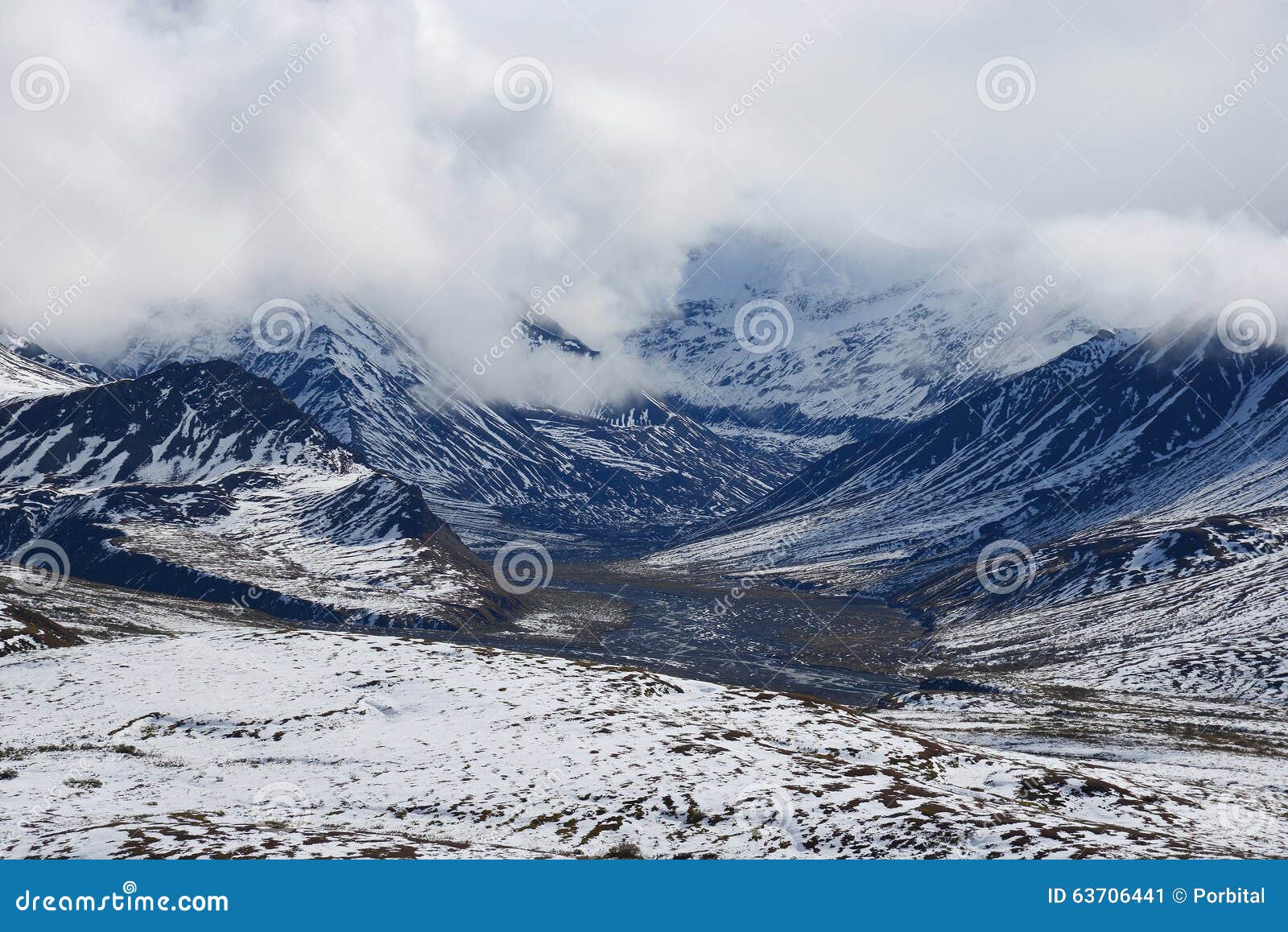 Denali landscape stock image. Image of arctic, wilderness - 63706441