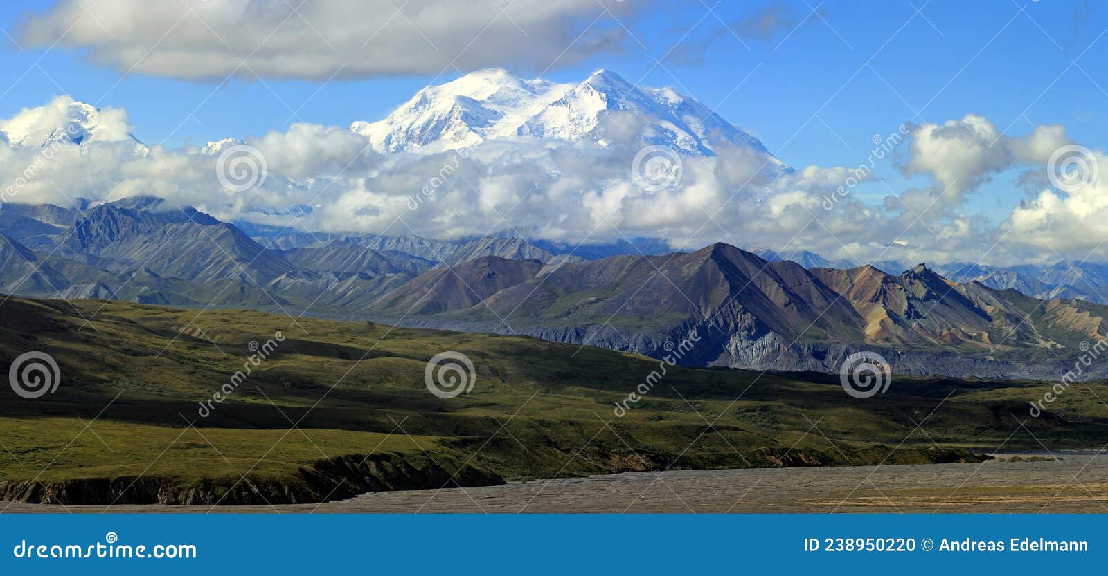 View of the Denali National Park Stock Photo - Image of alaskan ...