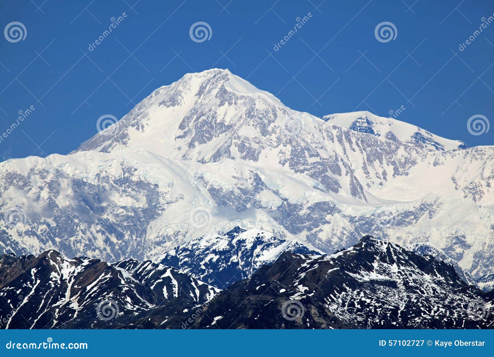 Denali View South closeup stock image. Image of view - 57102727