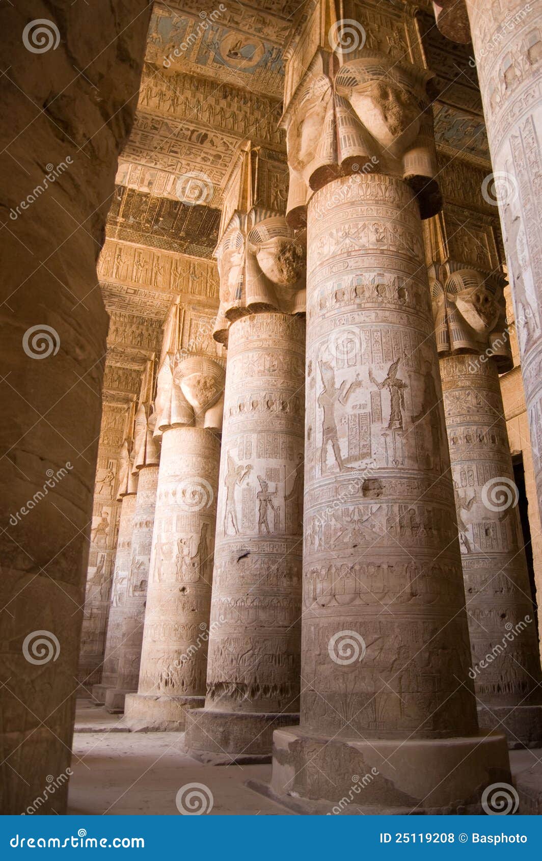 Dendera Temple In Egypt Stock Image | CartoonDealer.com #53172235