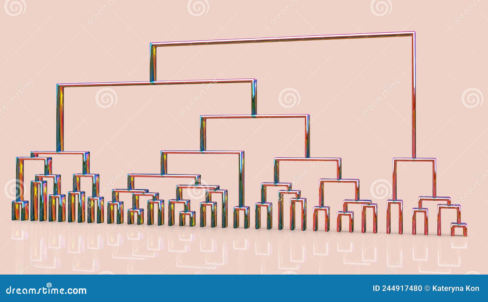 Dendrogram, a Diagram Representing a Tree Used To Demonstrate Results ...