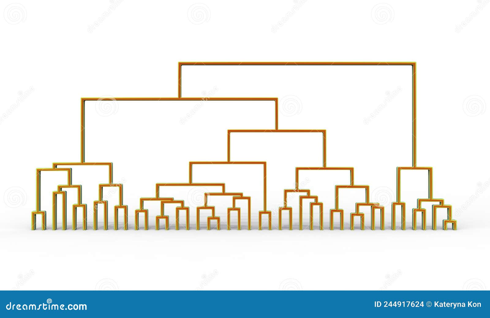 Dendrogram, a Diagram Representing a Tree Used To Demonstrate Results ...