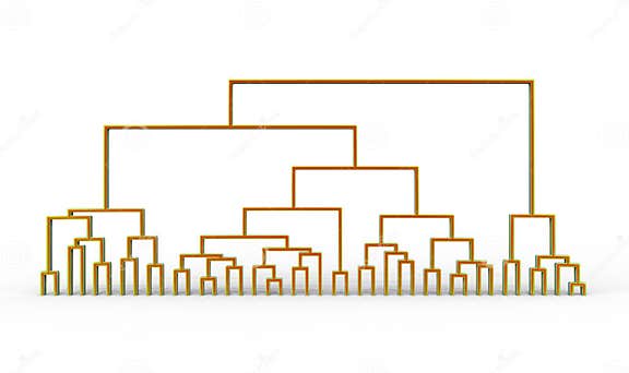 Dendrogram, a Diagram Representing a Tree Used To Demonstrate Results of Hierarchical Clustering ...