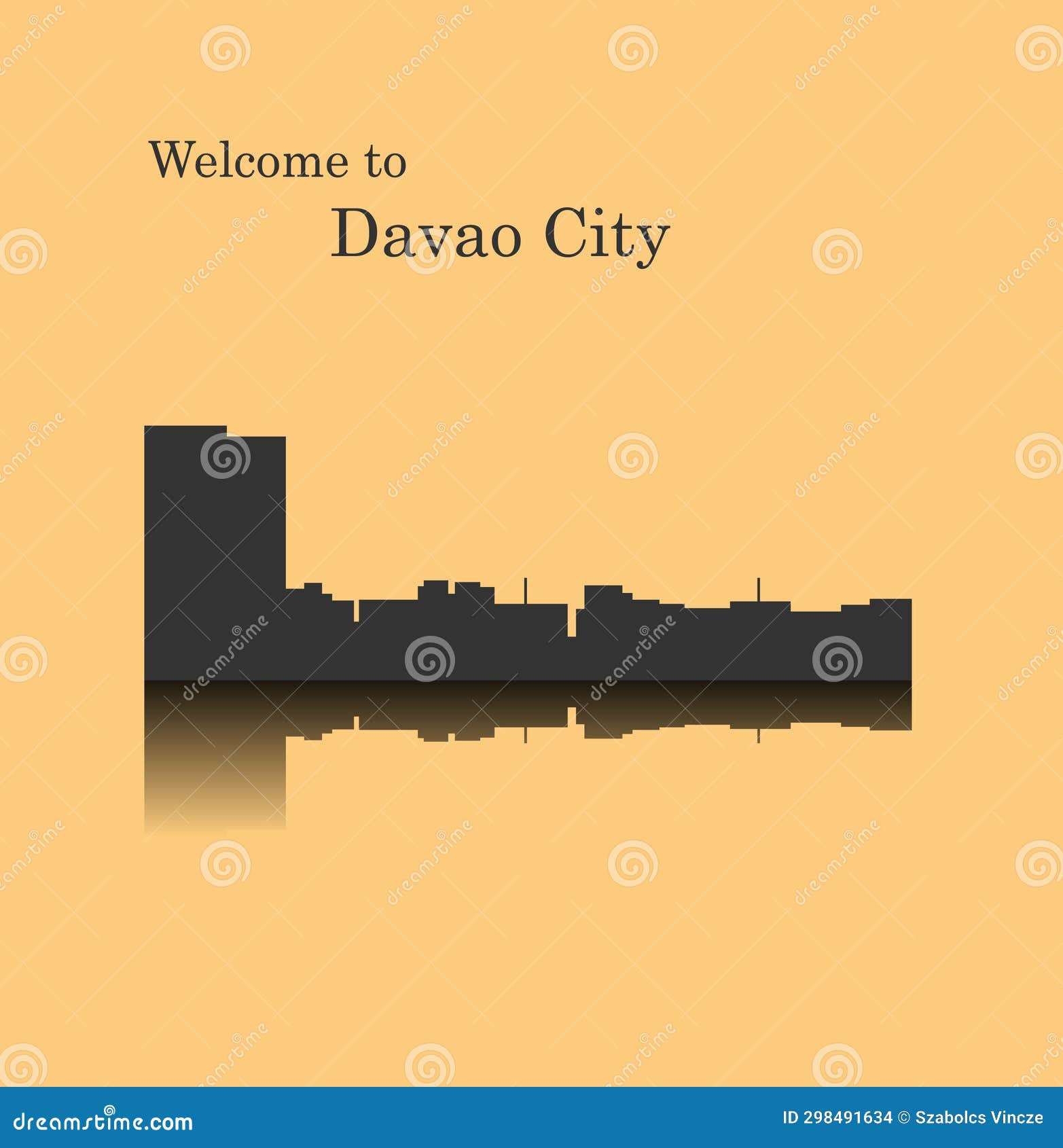 Davao City Republic Of The Philippines, Davao Region Map Vector ...