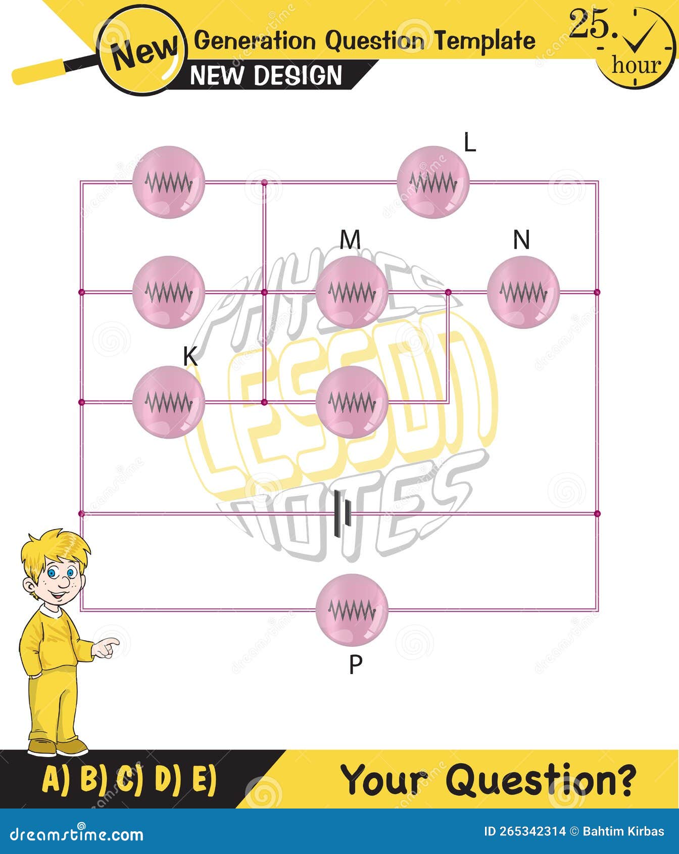 Physics, Basic Electric Circuits, Next Generation Question Template ...