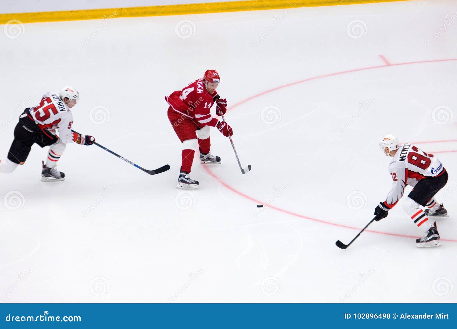 A. Denezhkin 14 Vs E. Martynov 55 and E Editorial Stock Photo - Image ...