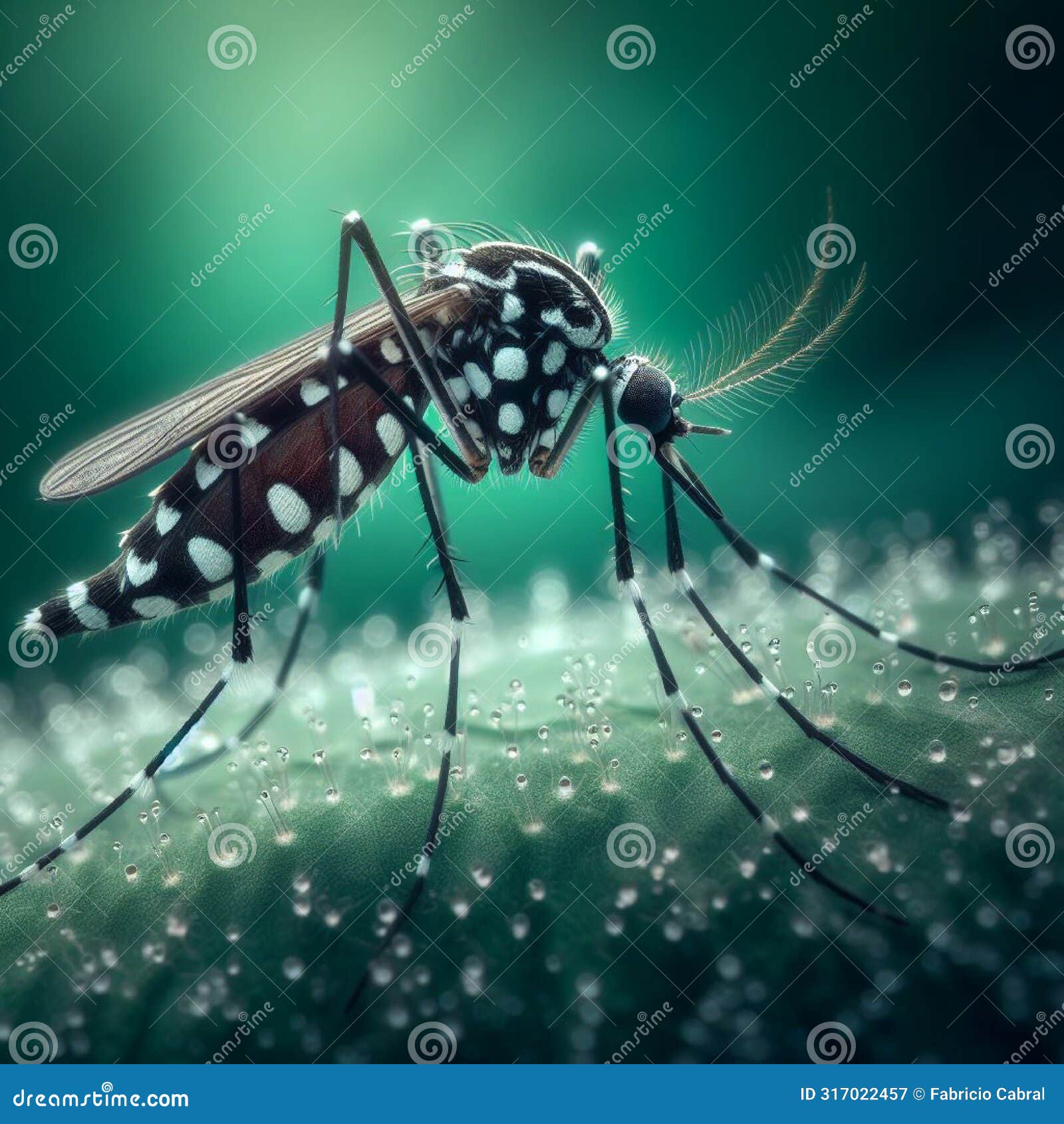 Dengue Mosquito Image Illustration Zoom Stock Illustration ...