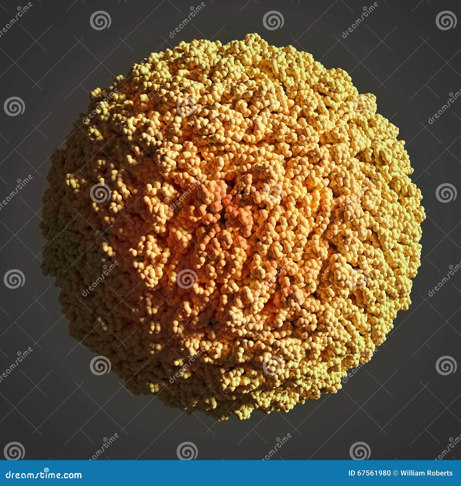Dengue Virus Structure stock illustration. Illustration of cancer ...