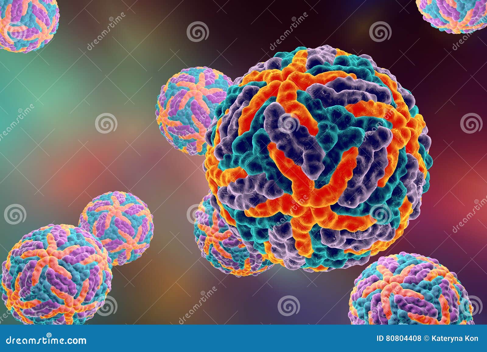 Dengue Virus. Causes Dengue Fever Breakbone Fever. Atomic-level ...