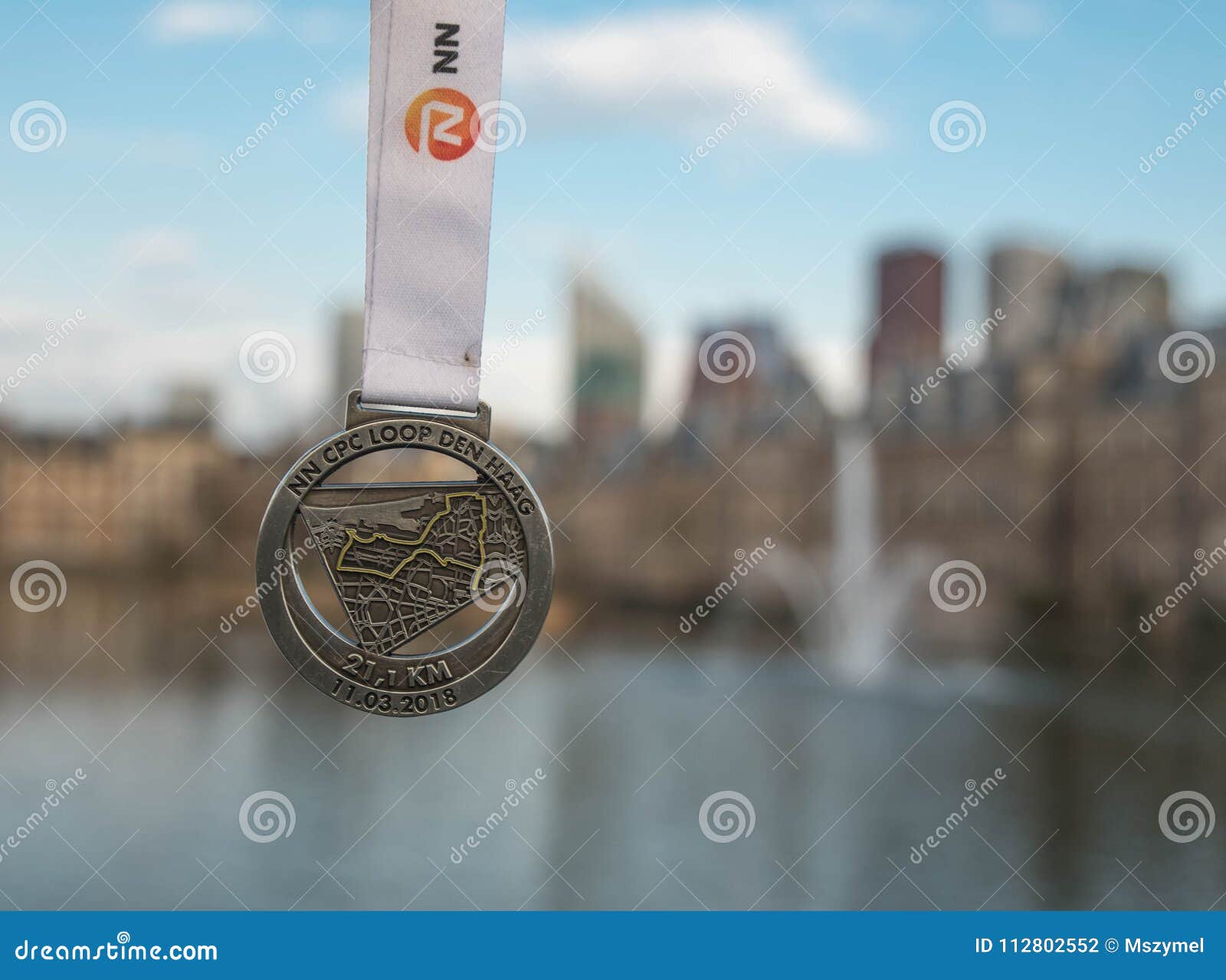 Running medal stock photo. Image of medal, nncpcloopdenhaag - 112802552