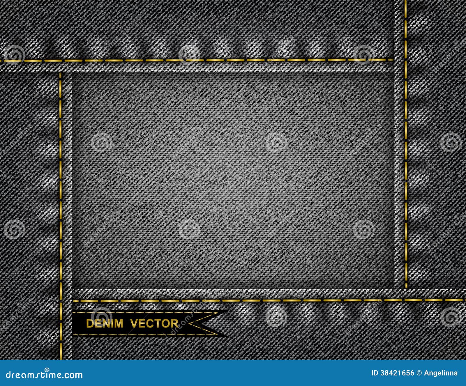 Denim background stock vector. Illustration of pattern - 38421656