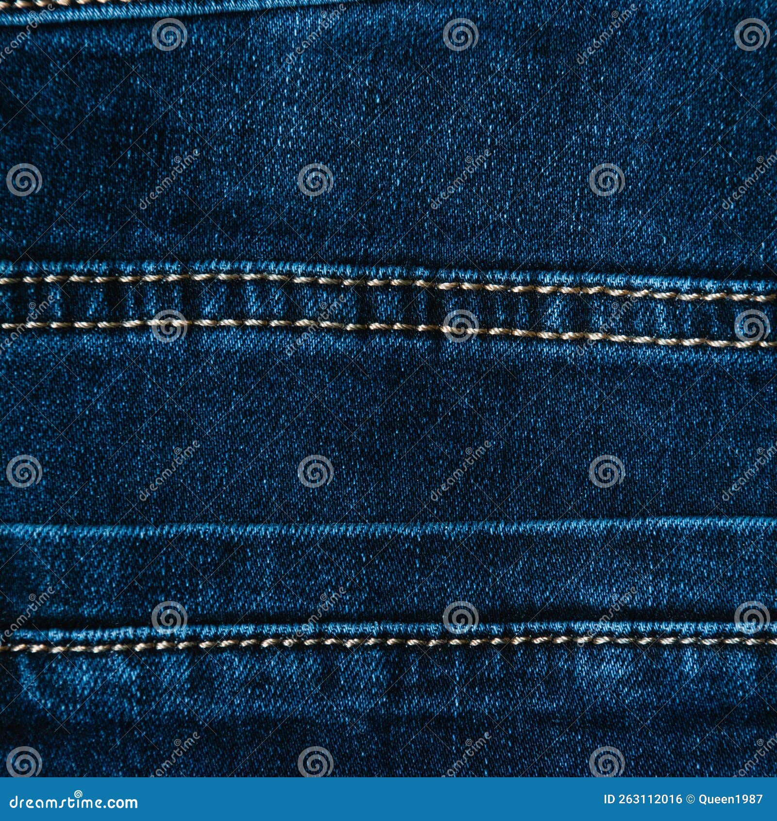 Denim Background with Copy Space. Blue Denim Texture, Square Format ...