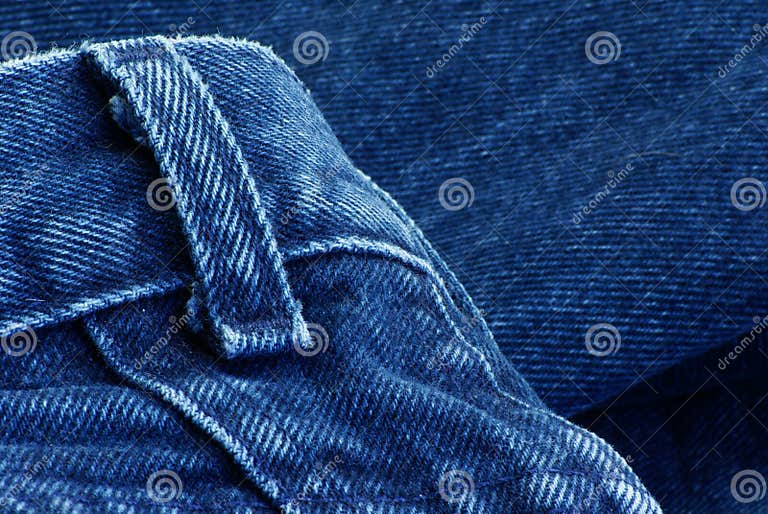 Denim Belt Loop stock photo. Image of close, casual, fabric - 4223220